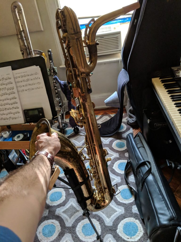 Review: SaxSupport sax stand | JazzBariSax.com